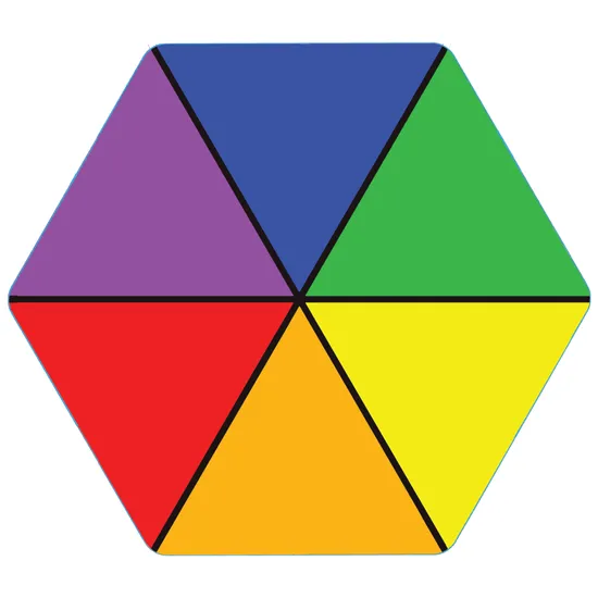 MTA Spaces - Hex Tray Playmat - Rainbow
