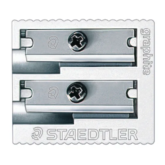 Staedtler Double Hole Metal Sharpeners – Pack of 20 - MTA Catalogue