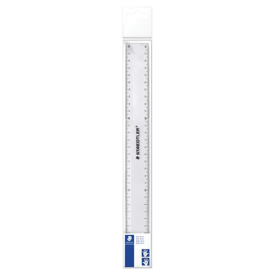 Staedtler Plastic Rulers 30 cm – Pack of 20