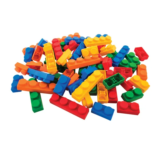 Small Soft Blocks Construction Set - 60 pieces