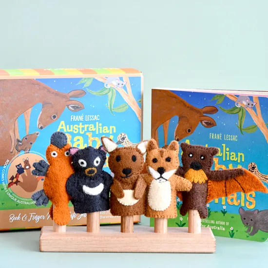 Australian Baby Animals Finger Puppets