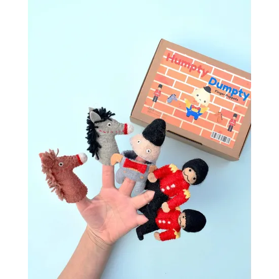 Humpty Dumpty Finger Puppets Set