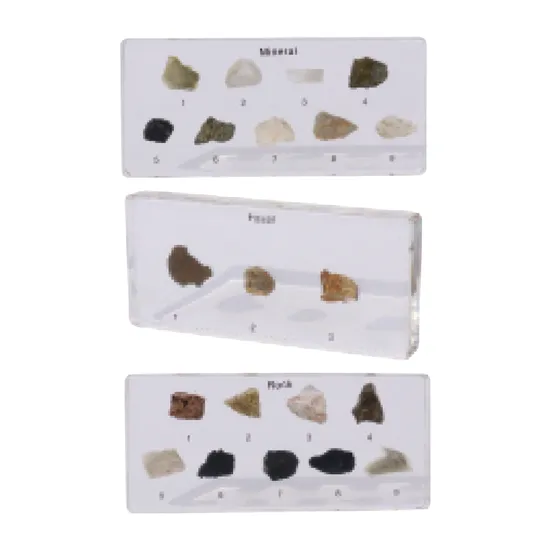 Rocks, Minerals and Fossils Kit