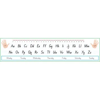 Teachables Desk Strips NSW Font - Pack of 30