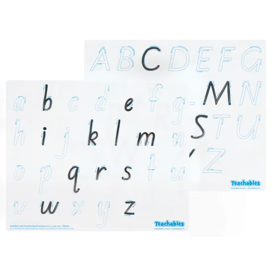 Teachables Alphabet Foundation Mini Whiteboards – Pack of 30