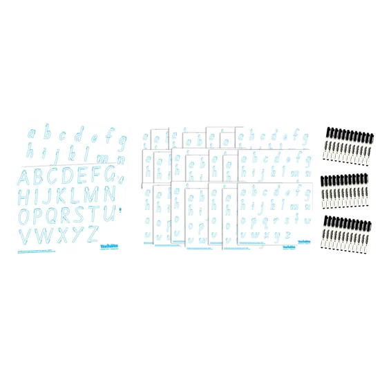 Teachables Alphabet Foundation Mini Whiteboards & Thinline Markers Kit
