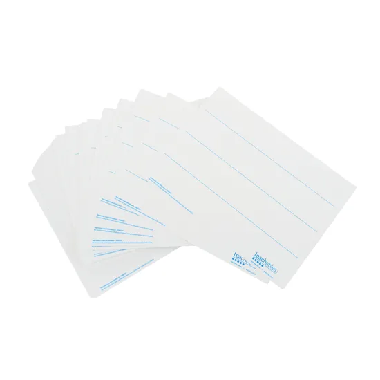 Teachables Lined Mini Whiteboards – Pack of 30