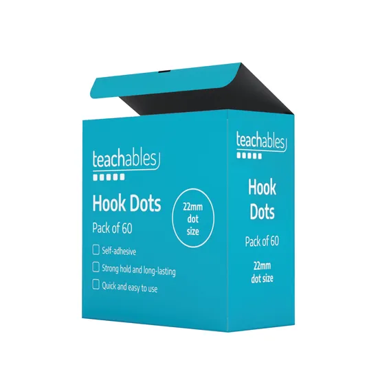 Teachables Hook Dots 22 mm – Pack of 60