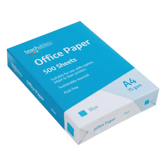 Teachables Office Copy Paper A4 Blue - Pack of 500