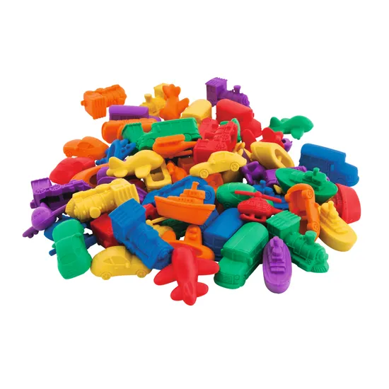 Teachables Transport Counters – 72 Pieces in Container