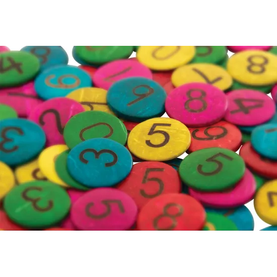 Teachables Coconut Shell Number Counters – Set of 100