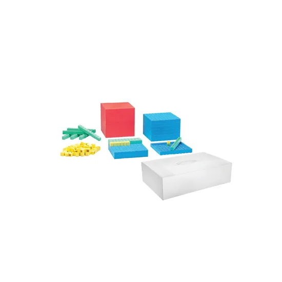 Teachables Eco-Plastic Base Ten Set – With Storage