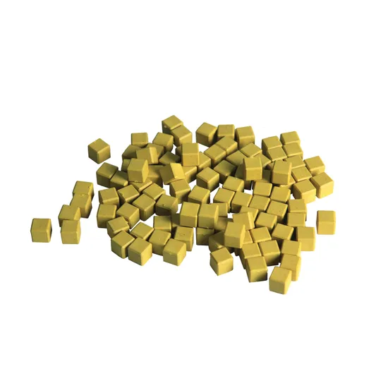 Teachables Eco-Wood Base Ten Units – Yellow, Set of 100