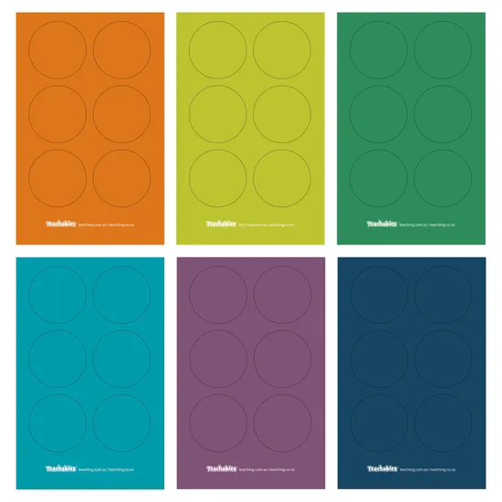 Teachables Magnetic Spots Natural – Pack of 36