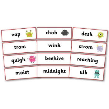 Teachables Year 1 Phonics Practice Flashcards - Pack of 40