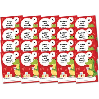 Teachables Letters and Sounds Practice Book A NSW Font - Pack of 20