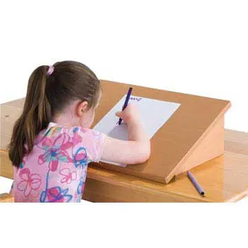 Writing Slope – Beech Laminate, Desktop Size