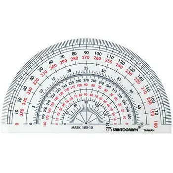 Teachables Protractors – Advanced 180°, Class Set