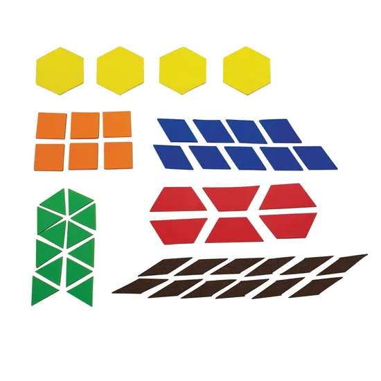 Teachables Magnetic Pattern Blocks – Set of 49 - MTA Catalogue