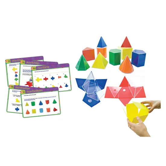 Teachables Folding Geometric Shapes – With Activity Cards
