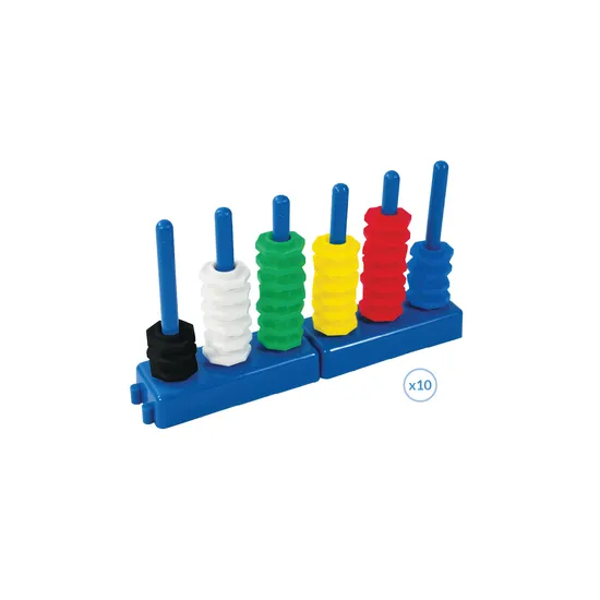 Teachables Place Value Abacus Sets – Class Pack, Set of 10
