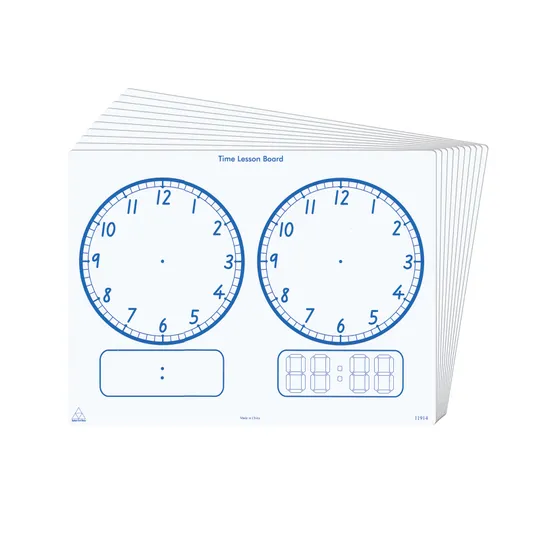 Teachables Show & Tell Cards – Time Set 1, Pack of 30