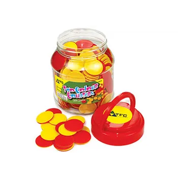 Counters Round – Red & Yellow – 1000 pieces
