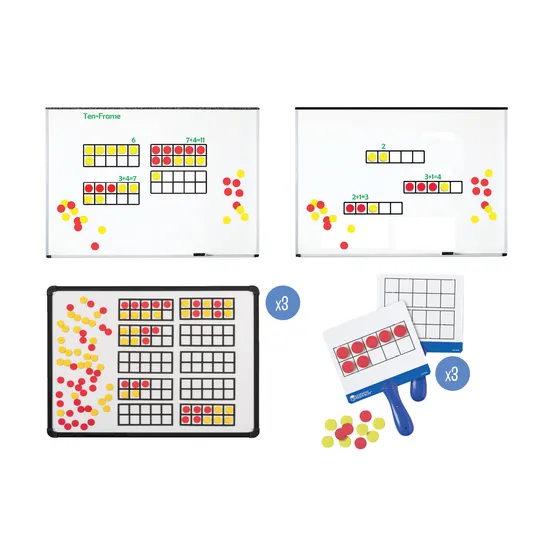 Teachables Ten & Five Frames – Class Set - MTA Catalogue