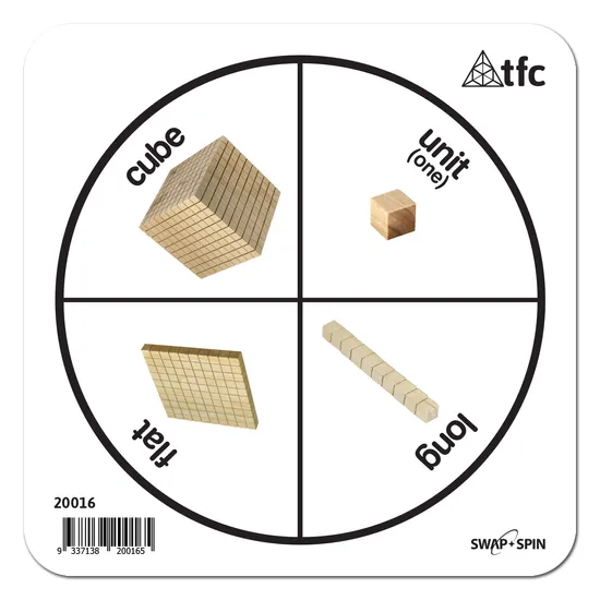 Teachables Swap & Spin Inserts – MAB (Base Ten) Template