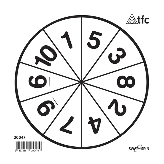 Teachables Number Inserts – Numbers 1–10 - MTA Catalogue