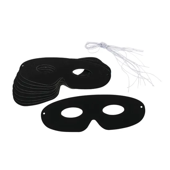 Scratch Art Masks - Pack of 10