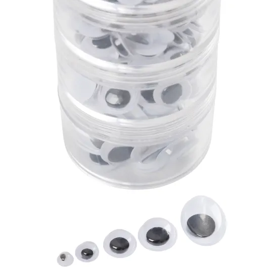 Assorted Joggle Eyes - Pack of 550