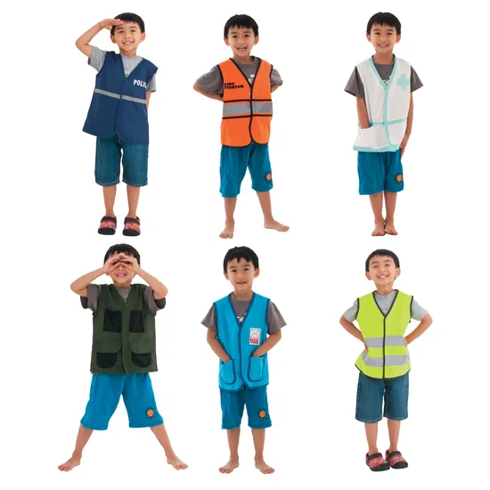 Vest Dress Up Kit - Set of 6