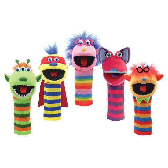 Sockettes Glove Puppets - Set of 5