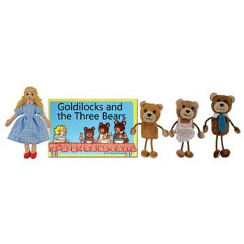Goldilocks Puppet Story Set