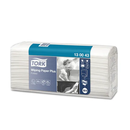 Tork Wiping Paper Plus 200's W4 - Pack of 5