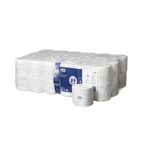 Tork Toilet Roll 2Ply T4 – 400 Sheets, Pack of 48