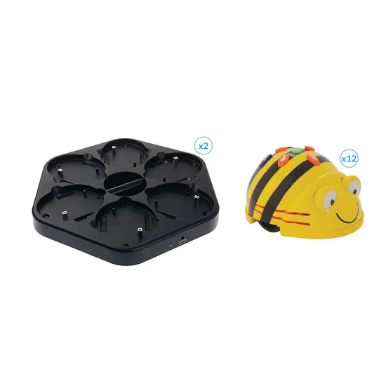 Rechargeable Double Bee-Bot Swarm