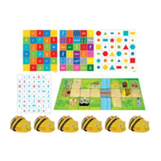 Rechargeable Bee-Bot Class Pack 1 - Numeracy & Lit