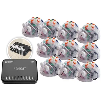 Blue-Bot - Set of 10 & One 10-Port Charger