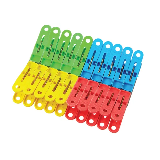Jumbo Plastic Pegs – Pack of 40