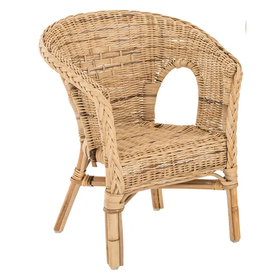 Woven Wicker Chair - Natural