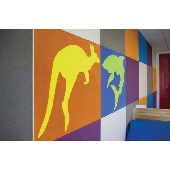 Peel N Stick Acoustic Pin Tile Electric Blue - MTA Catalogue