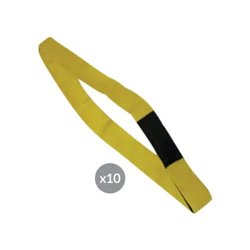 Webbing Sport Sash - Gold Set of 10