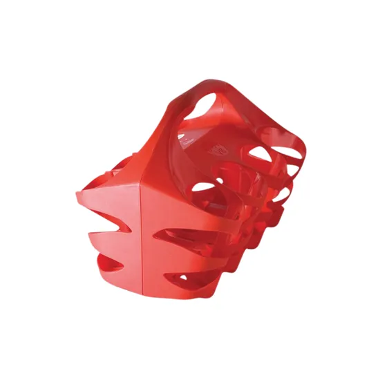 V8 Plastic Bottle Carrier - Red