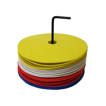 WOS Rubber Marking Spot 15cm Set of 20