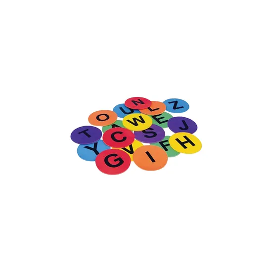Marking Spot Discs Alphabet Set of 26 - MTA Catalogue