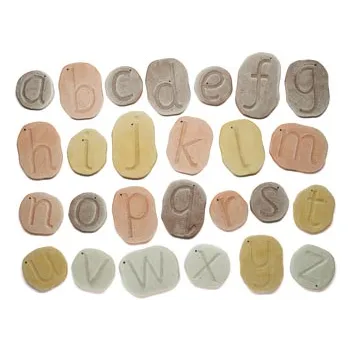 Trace & Write Letter Stones – Uppercase & Lowercase, Set of 26