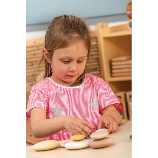 Natural Sorting Stones Set of 12