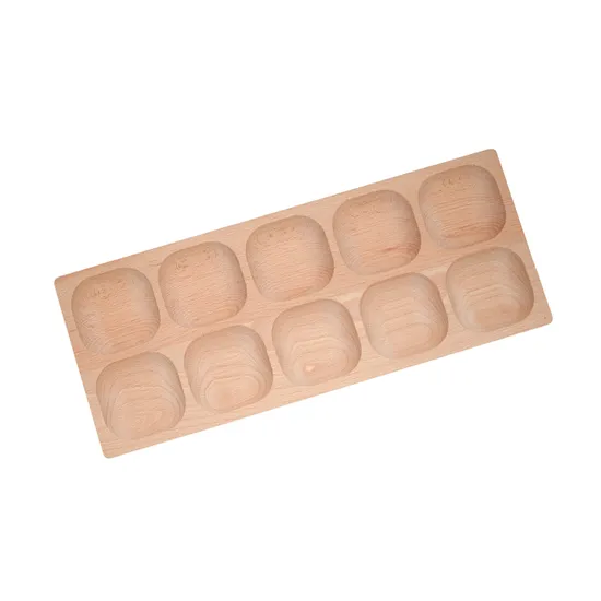 Wooden Ten Frame Tray – Place Value & Counting Tool